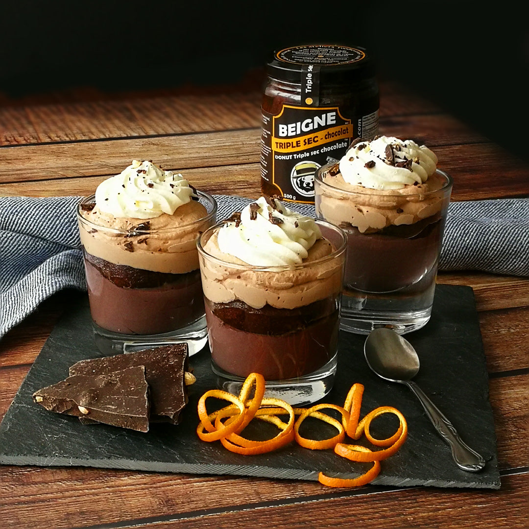 TRIPLE SEC DONUTS - Triple sec and chocolate donuts - FOODIEVORES®